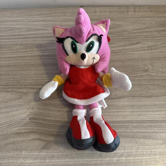 Sega | Toys | Toy Network Sega Sonic The Hedgehog Amy Rose Plush 8 ...